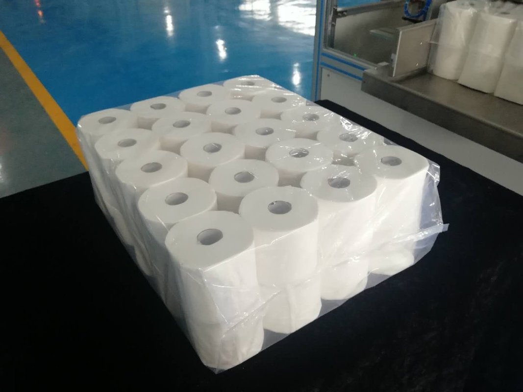 16bgas/Min Paper Manufacturing Equipment , 48rolls Toilet Paper Roll Machine