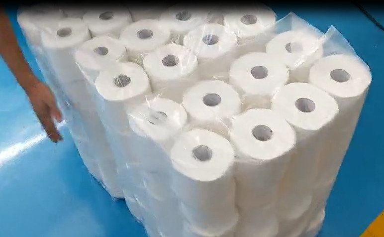 15 Bgas / Min Toilet Paper Manufacturing Equipment 24 Rolls For Toilet Paper