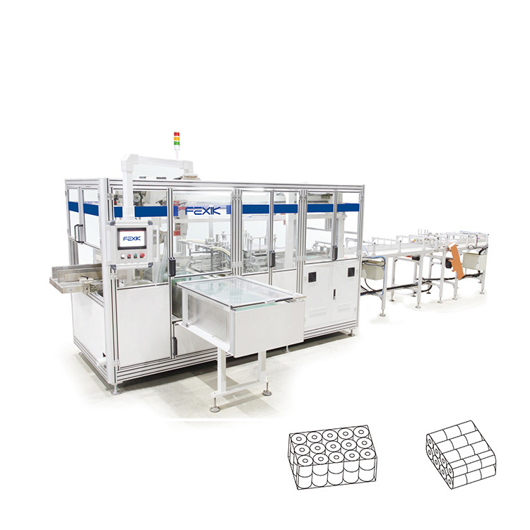 12bgas/Min 12rolls Paper Roll Packing Machine For Tissue Paper