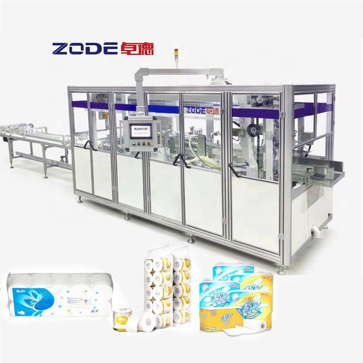 14kw Single Double Layers Toilet Tissue Packing Machine 0.5Mpa